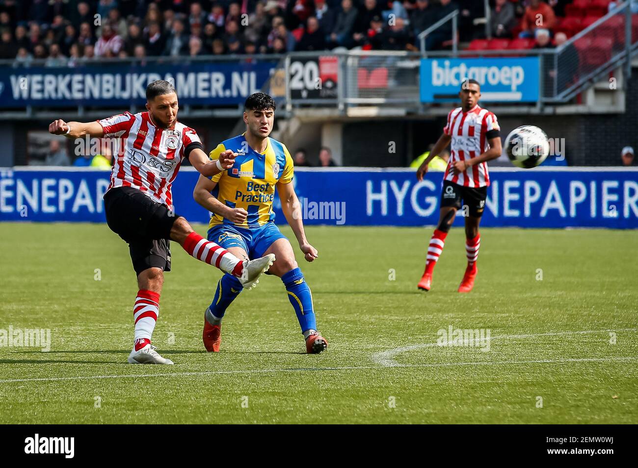 ROTTERDAM , Netherlands , 14-04-2019 , Stadium Het Kasteel , Dutch ...