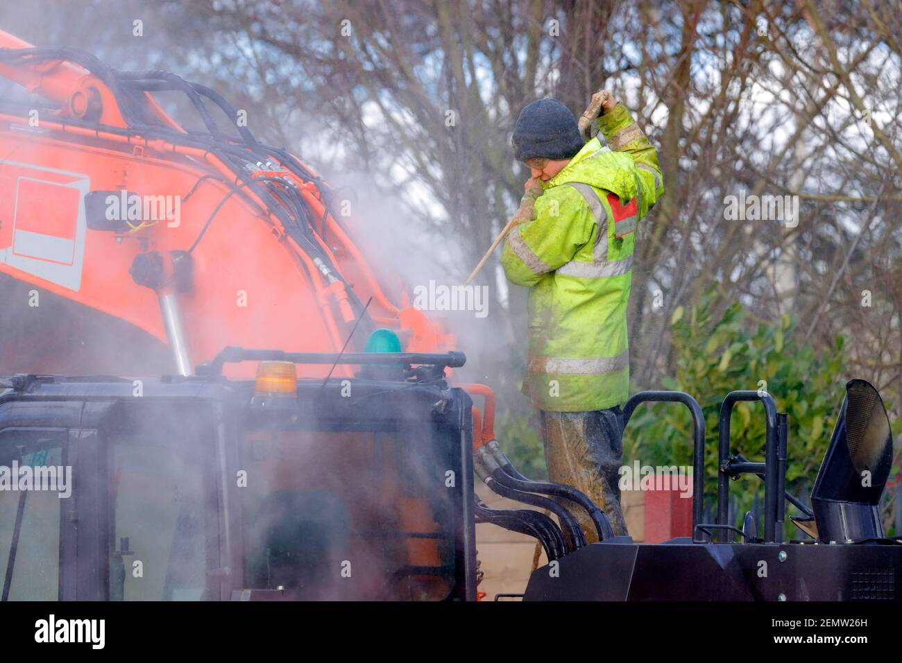High pressure jet washer hi-res stock photography and images - Alamy