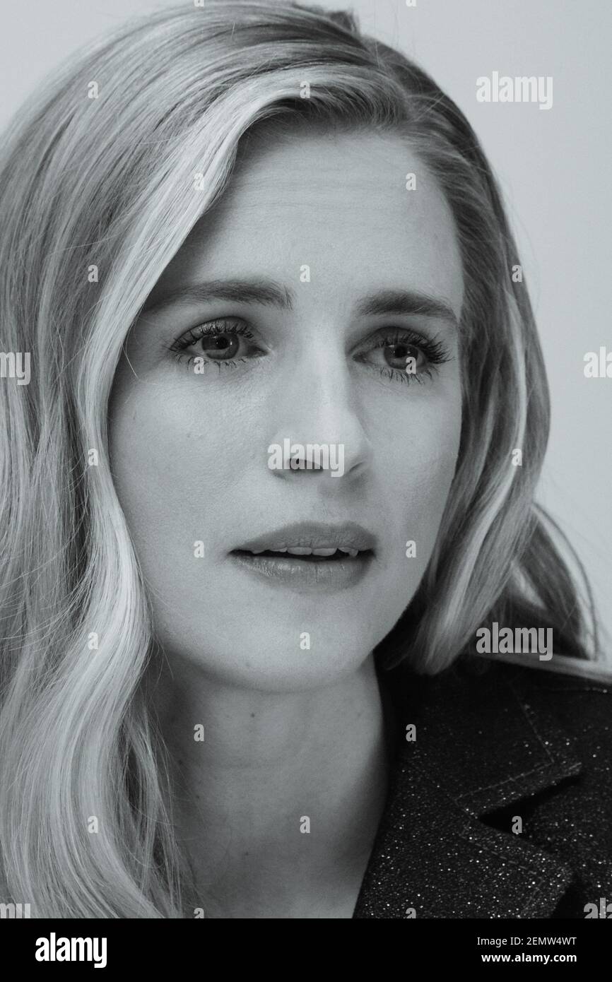 Brit Marling at the Hollywood Foreign Press Association press ...