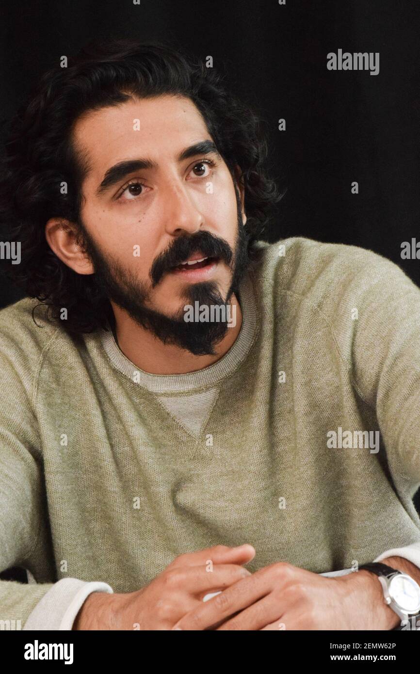 Dev Patel at the Hollywood Foreign Press Association press conference ...