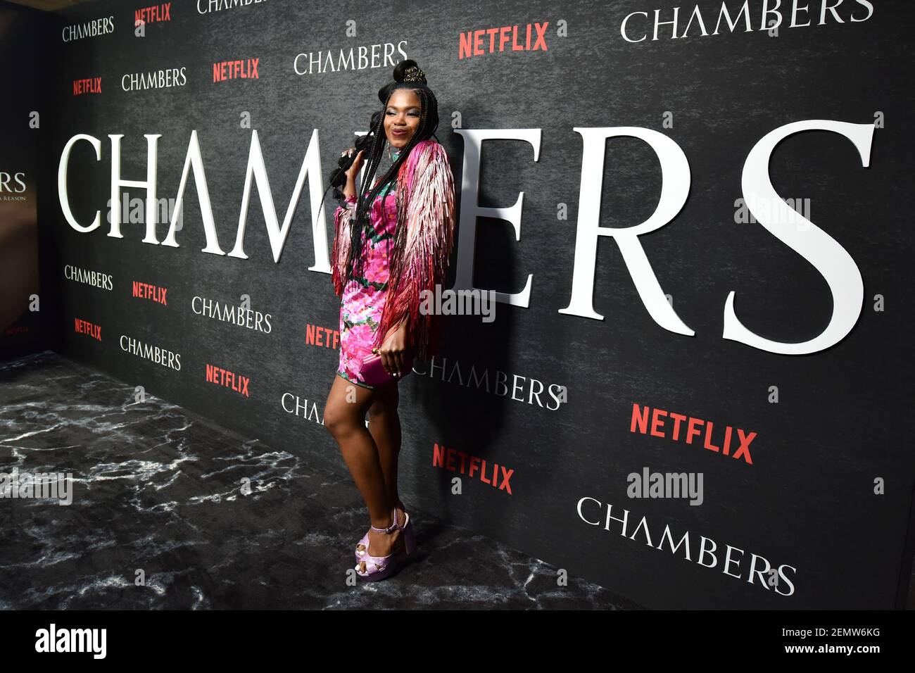 Actress Kyanna Simone Simpson attends Netflix's "Chambers" Season One ...