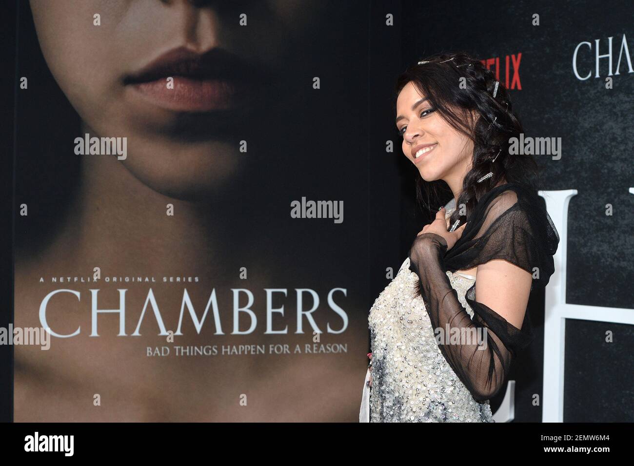 Actress Sivan Alyra Rose attends Netflix's "Chambers" Season One ...