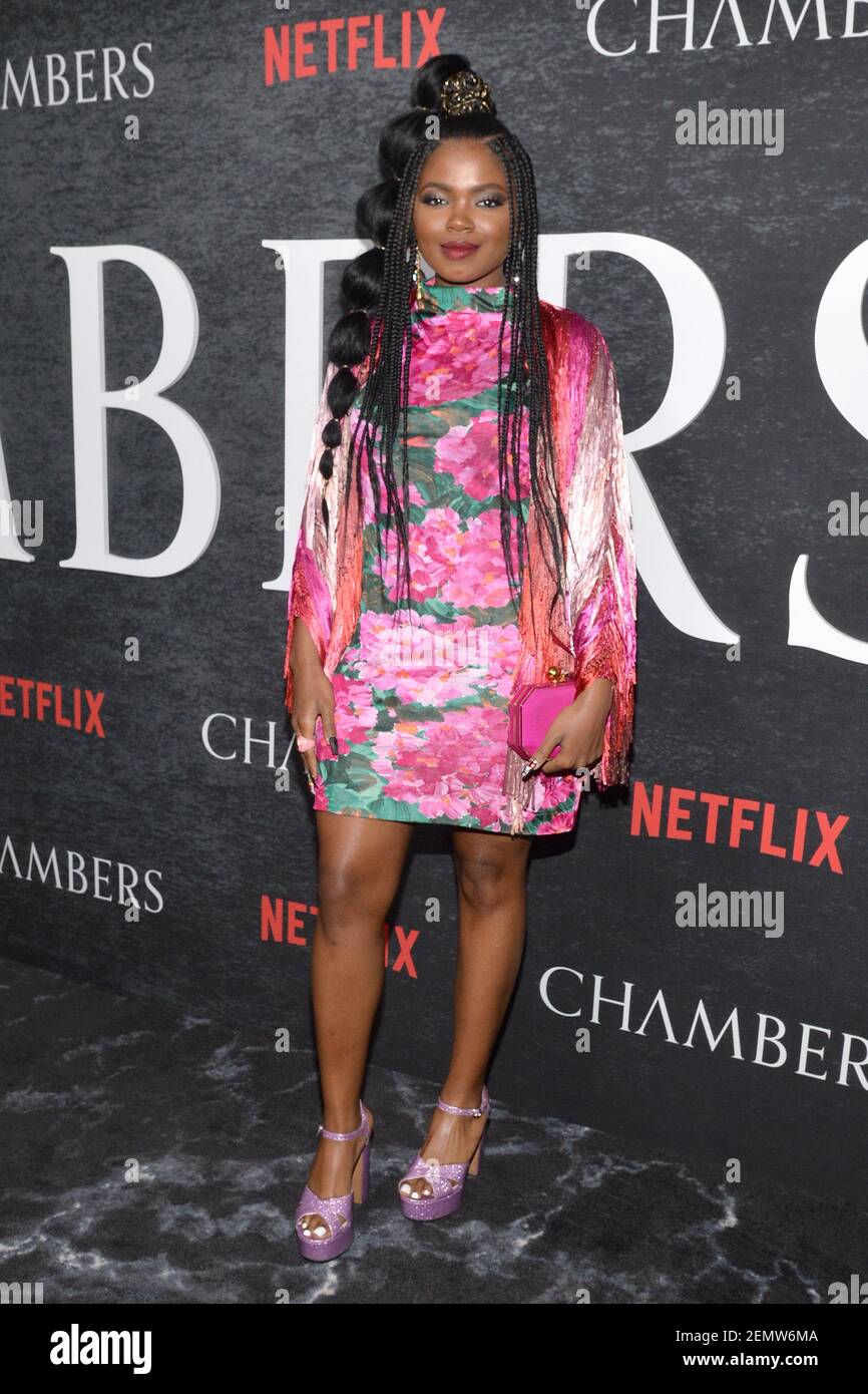 Actress Kyanna Simone Simpson attends Netflix's "Chambers" Season One ...