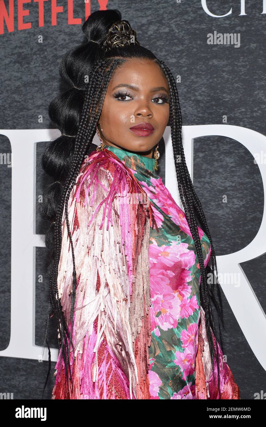 Actress Kyanna Simone Simpson attends Netflix's "Chambers" Season One ...