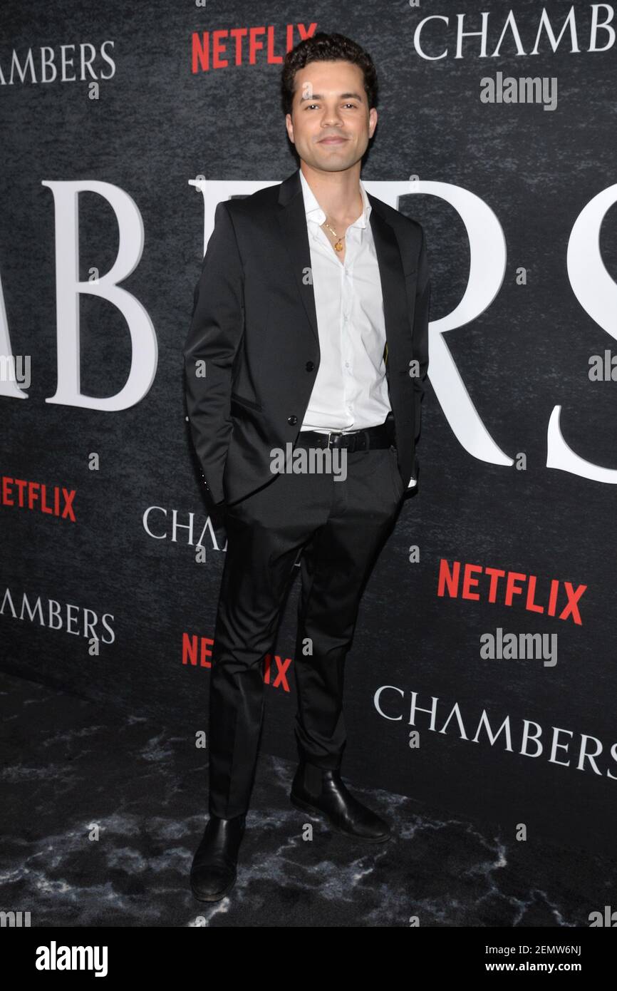 Jonny Rios attends Netflix's "Chambers" Season One Premiere at the ...