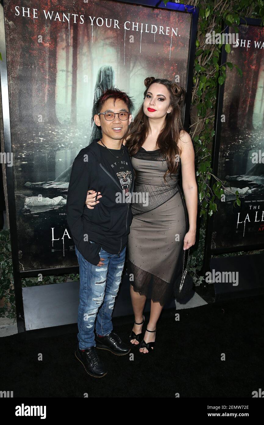 James Wan, Ingrid Pisu attend The Curse Of La Llorona Premiere held at ...