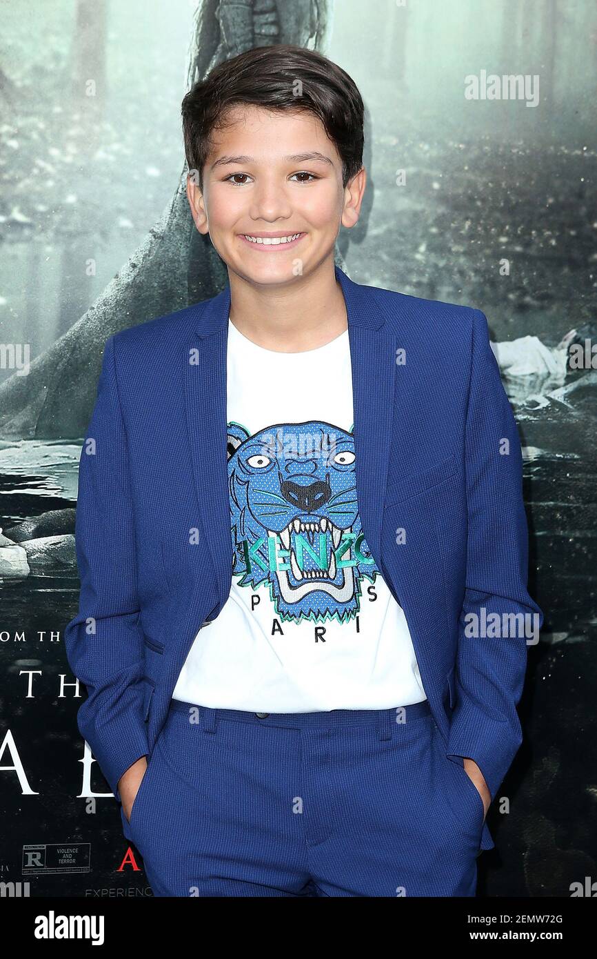 Roman Christou attends The Curse Of La Llorona Premiere held at the ...