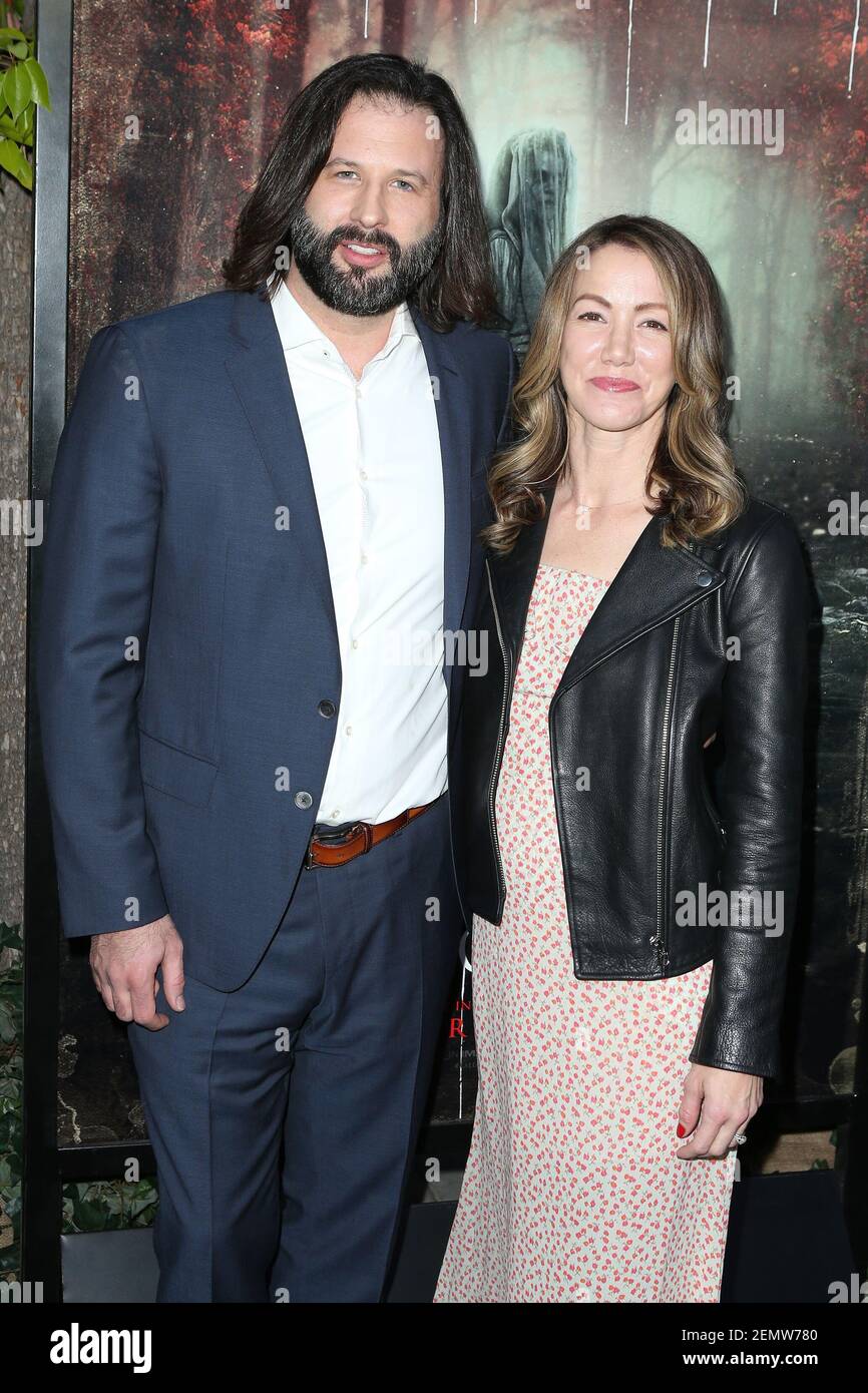 Gary Dauberman, Sara Dauberman attend The Curse Of La Llorona Premiere ...