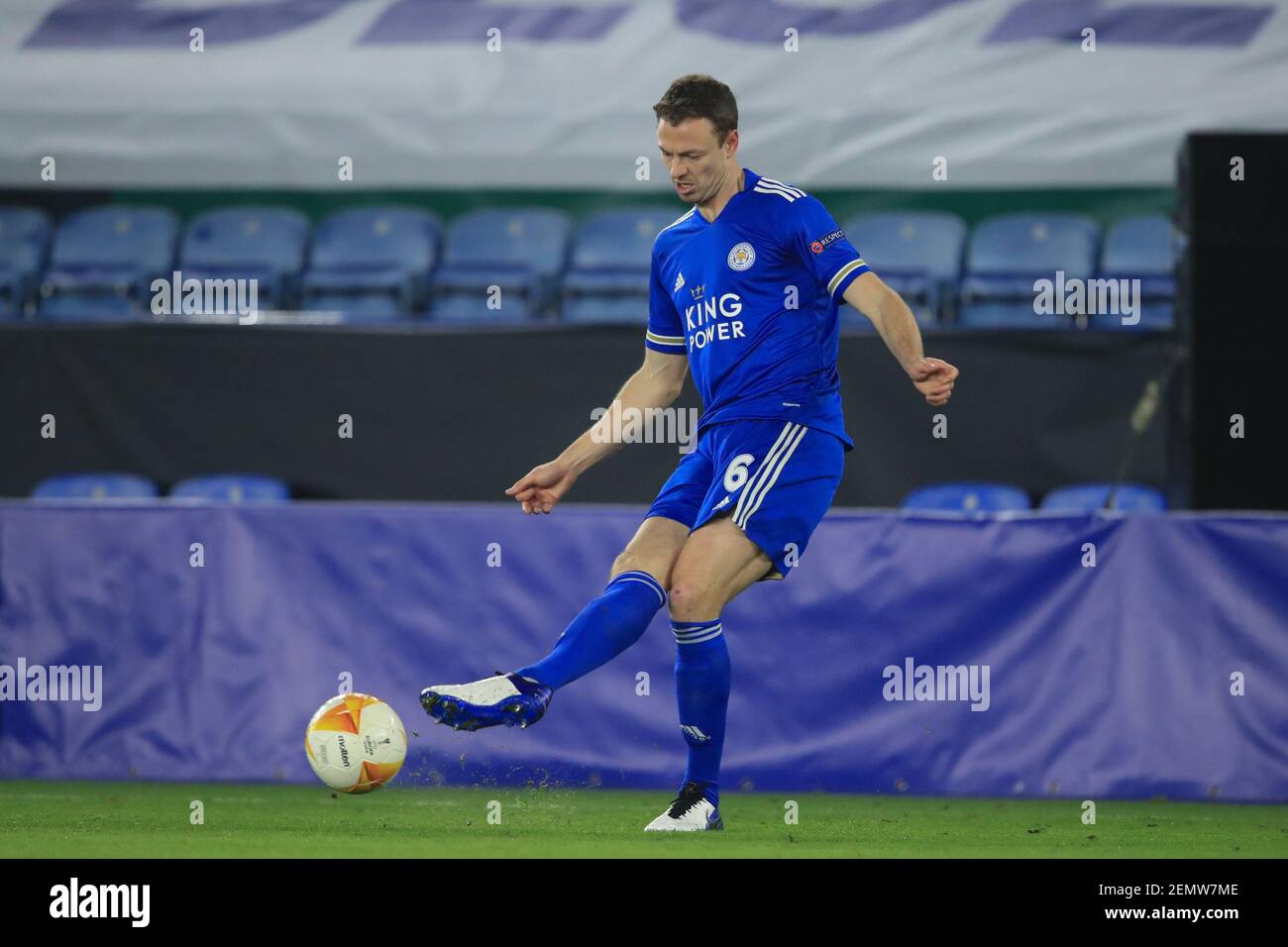 Jonny evans and kasper schmeichel hi-res stock photography and images ...