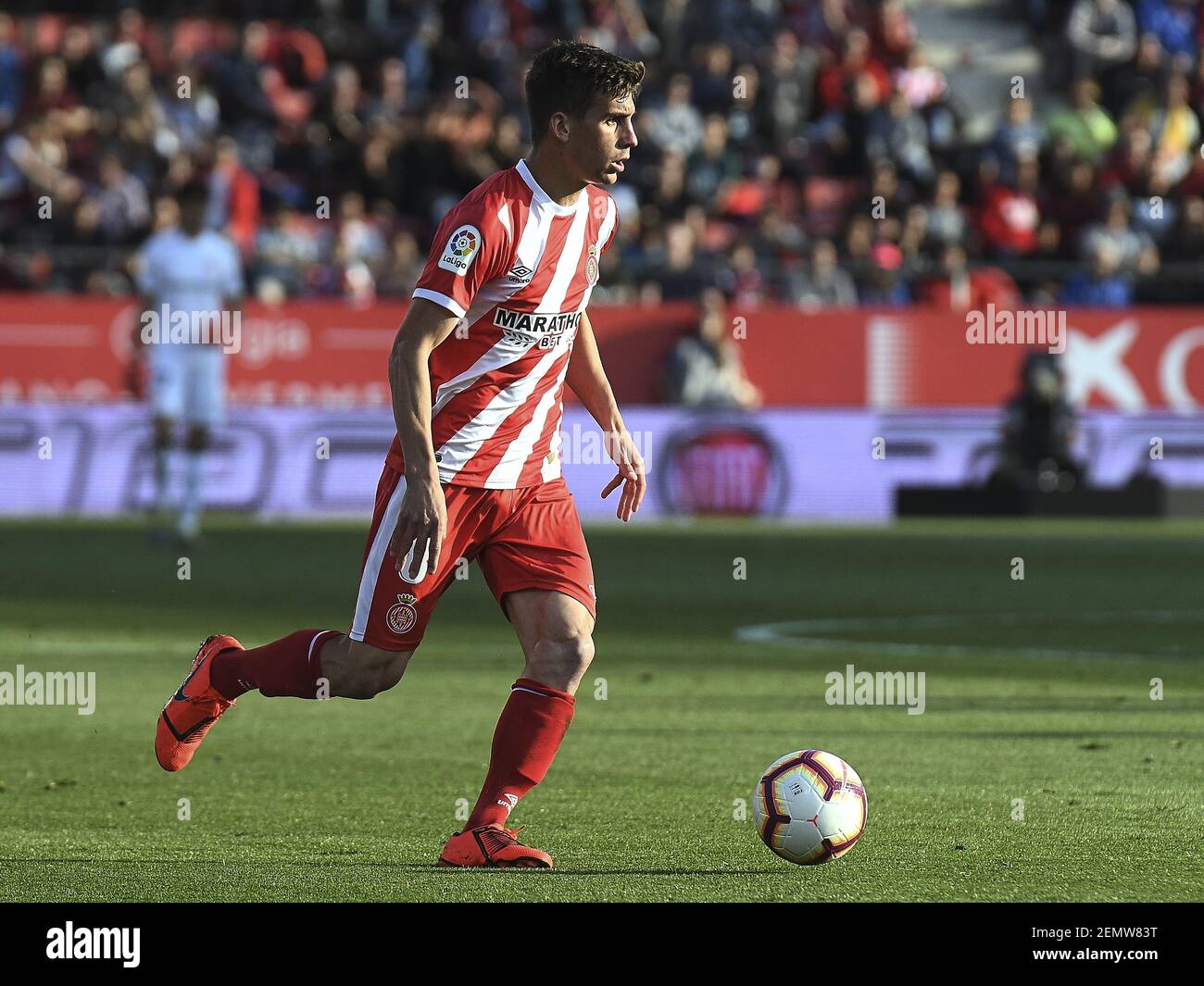Pere Pons of Girona FC during the match between Girona FC vs Villarreal ...