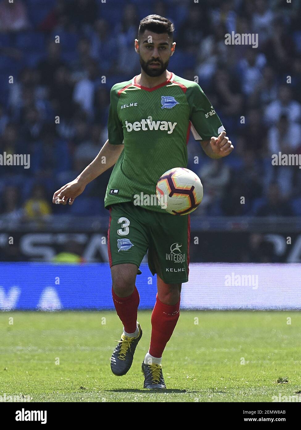 Ruben Duarte of Deportivo Alaves during the match between RCD Espanyol ...