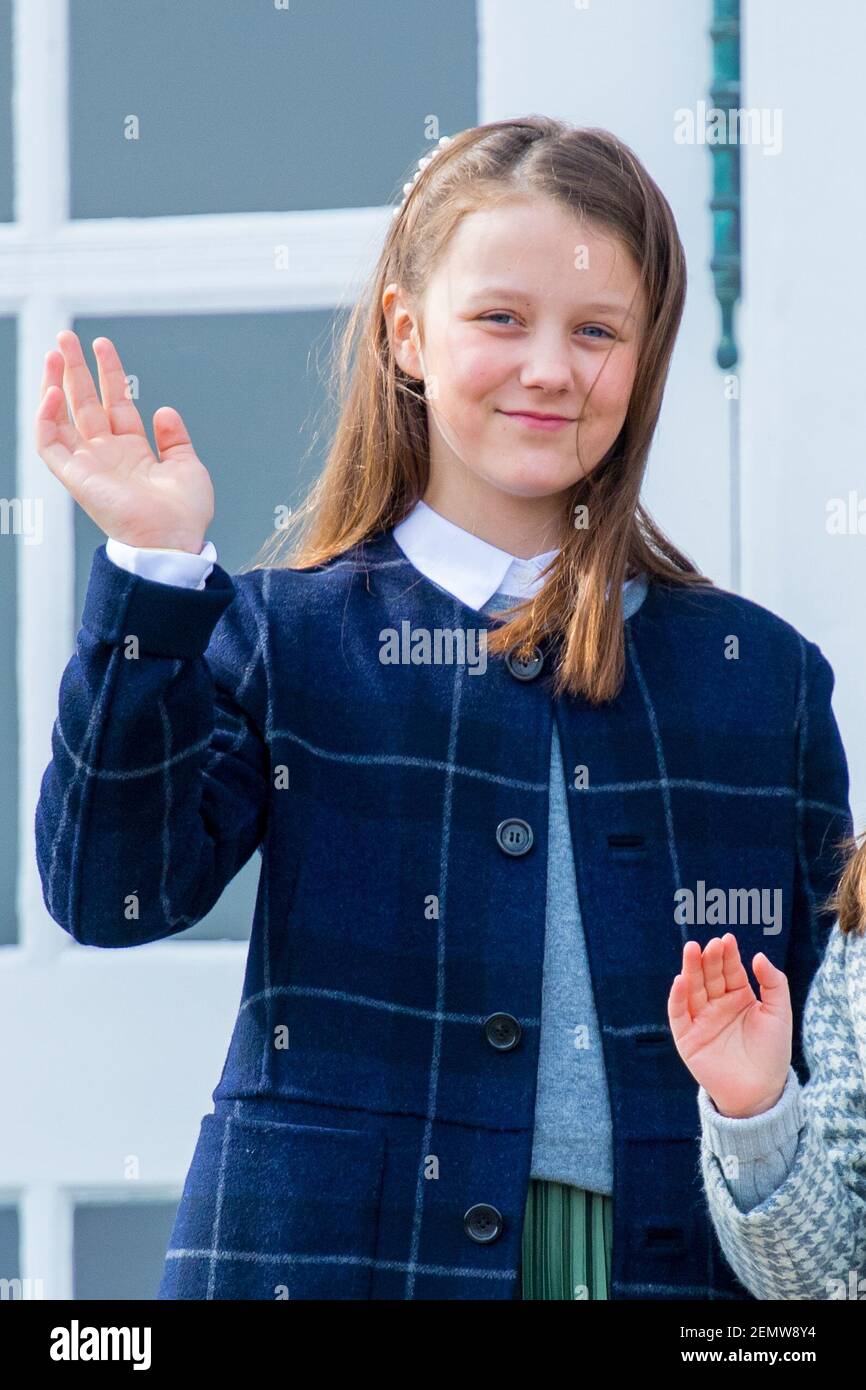 Princess Isabella of Denmark during the celebrations of Queen ...
