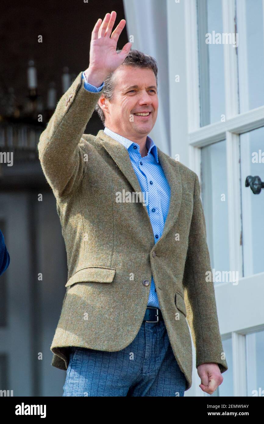 Crown Prince Frederik during the celebrations of Queen Margarethe’s ...
