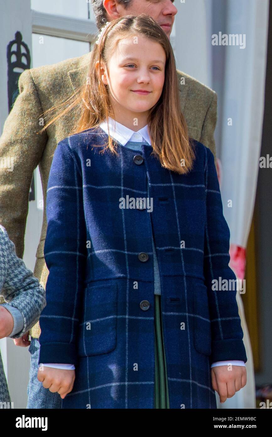 Princess Isabella of Denmark during the celebrations of Queen ...