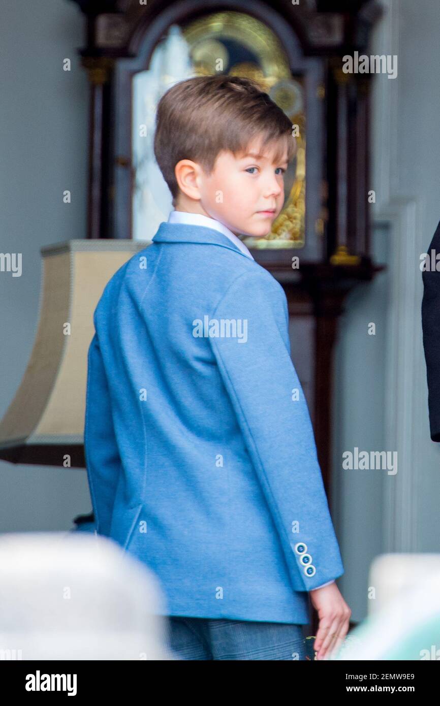 Prince Vincent of Denmark during the celebrations of Queen Margarethe’s ...