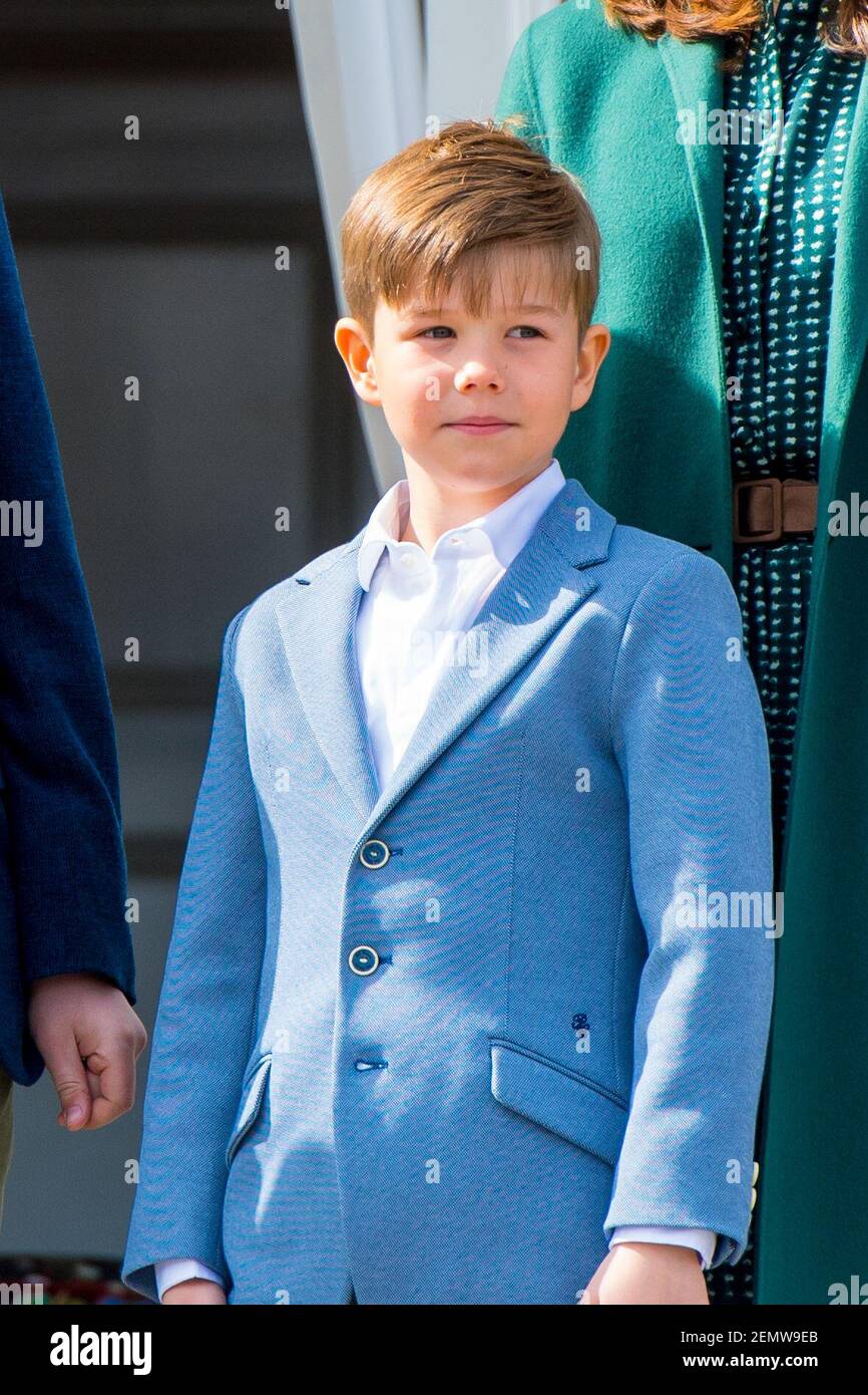 Prince Vincent of Denmark during the celebrations of Queen Margarethe’s ...