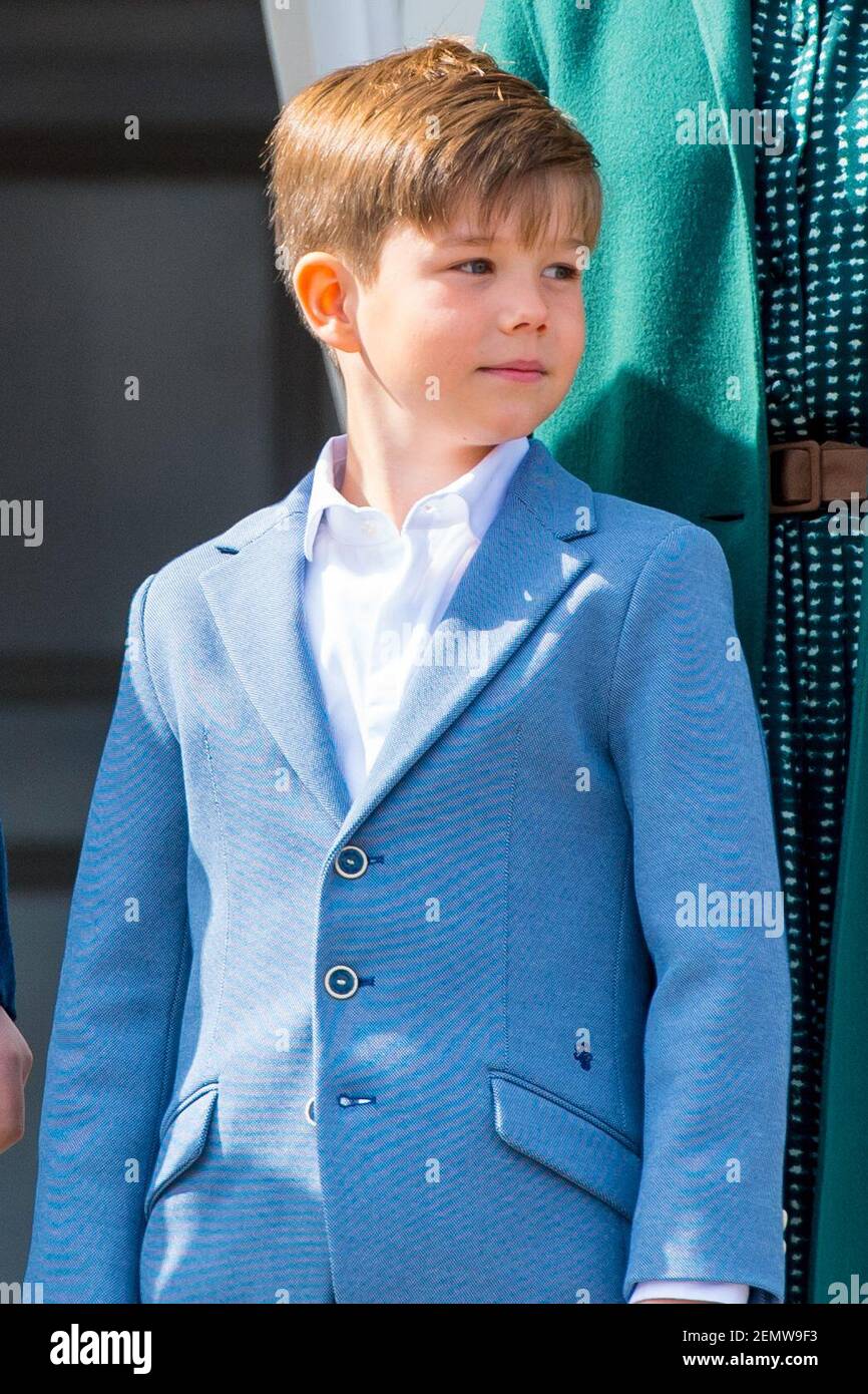 Prince Vincent of Denmark during the celebrations of Queen Margarethe’s ...