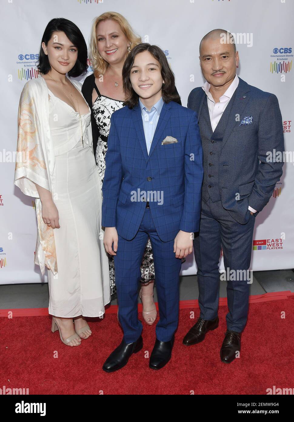 (L-R) Isa Briones, Megan Johnson Briones, Teo Briones and Jon Jon ...