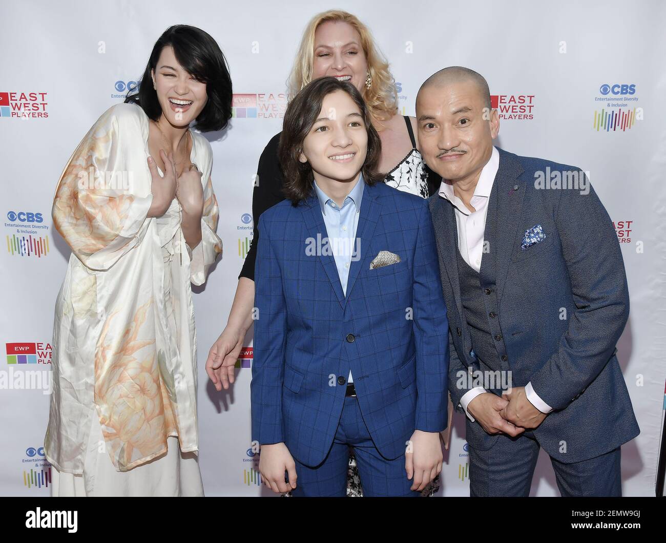 (L-R) Isa Briones, Megan Johnson Briones, Teo Briones and Jon Jon ...