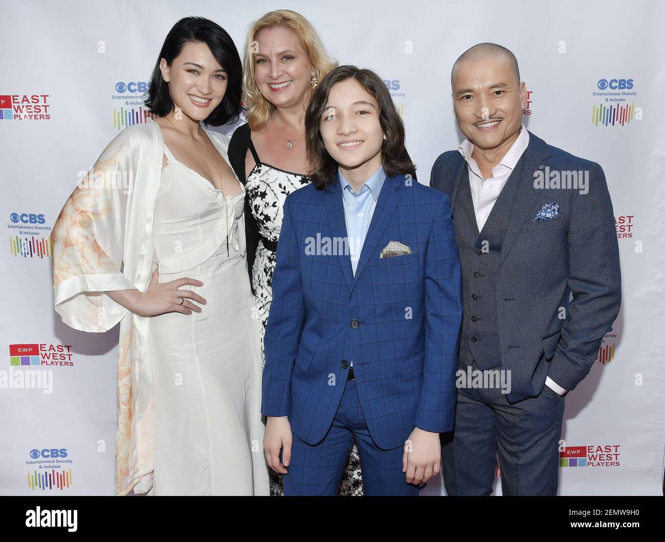 (L-R) Isa Briones, Megan Johnson Briones, Teo Briones and Jon Jon ...