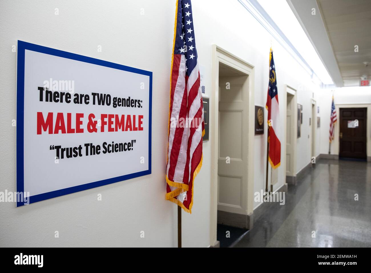 Marjorie taylor greene sign hi-res stock photography and images - Alamy