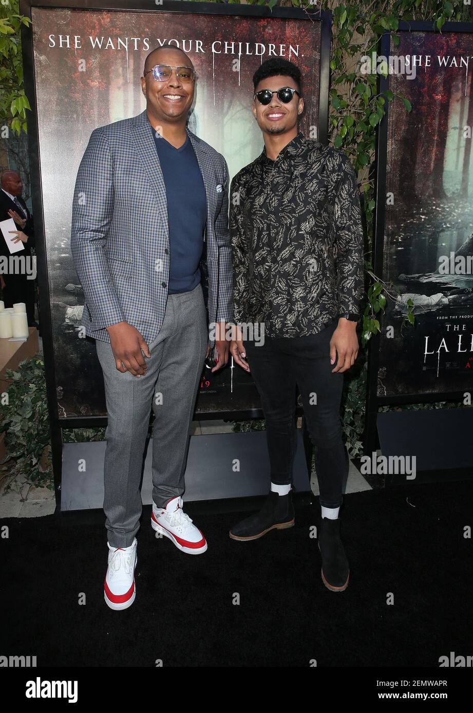 15 April 2019 - Hollywood, California - Caron Butler and Caron Butler ...
