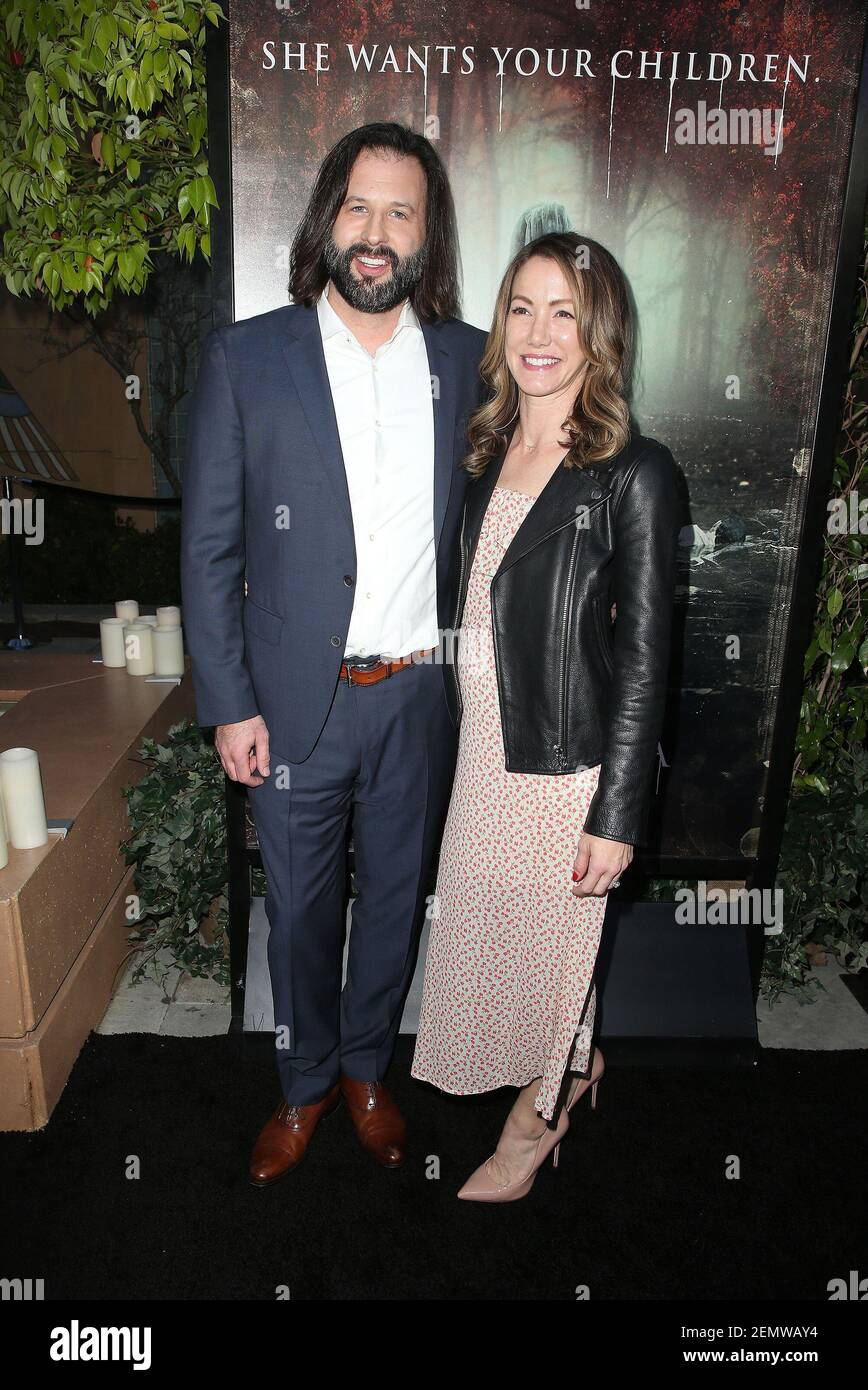 15 April 2019 - Hollywood, California - Gary Dauberman and Sara ...