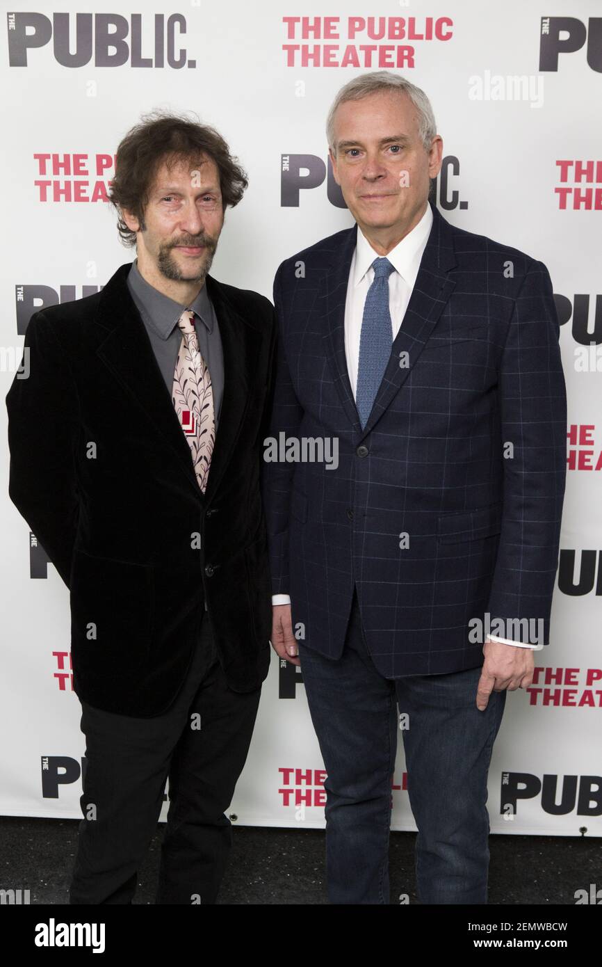 Tim Blake Nelson and Director Alan Hughes attending the opening night ...