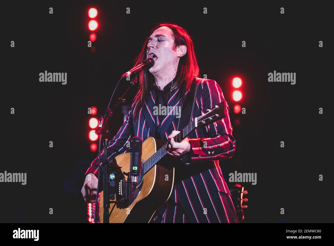 (4/16/2019) Manuel Agnelli, singer and founder of the Italian punk rock ...