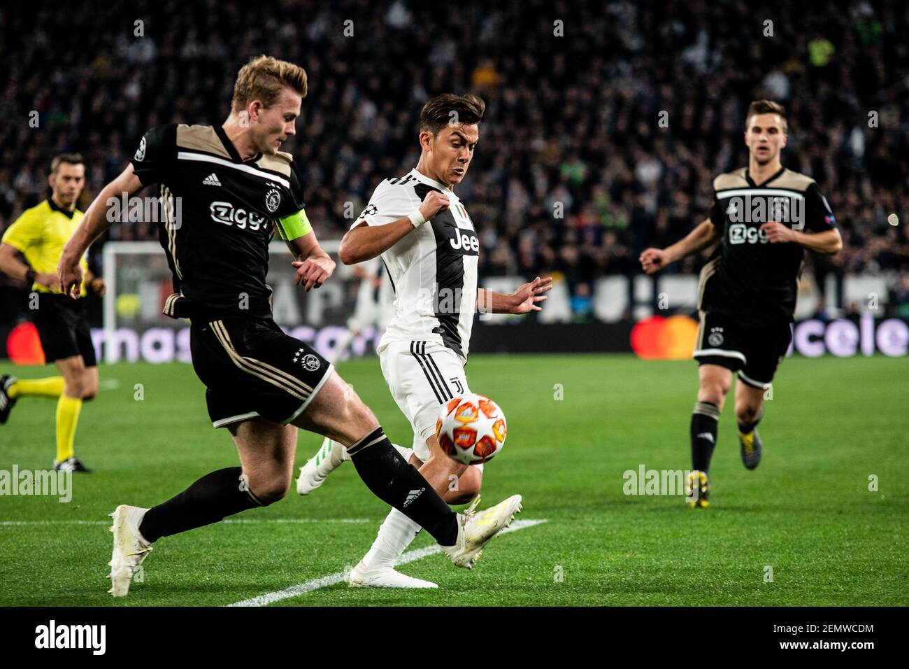 Paulo Dybala of Juventus during the Champions League, football match ...