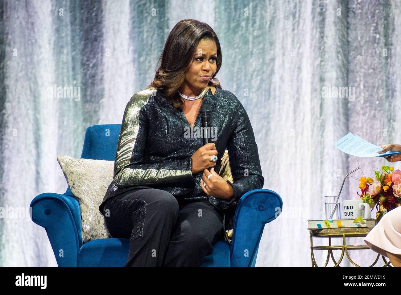 Former US First Lady Michelle Obama talks about her autobiography ...