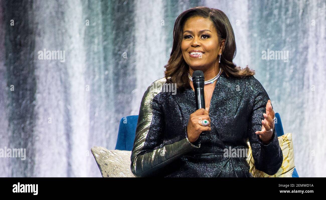 Former US First Lady Michelle Obama talks about her autobiography ...