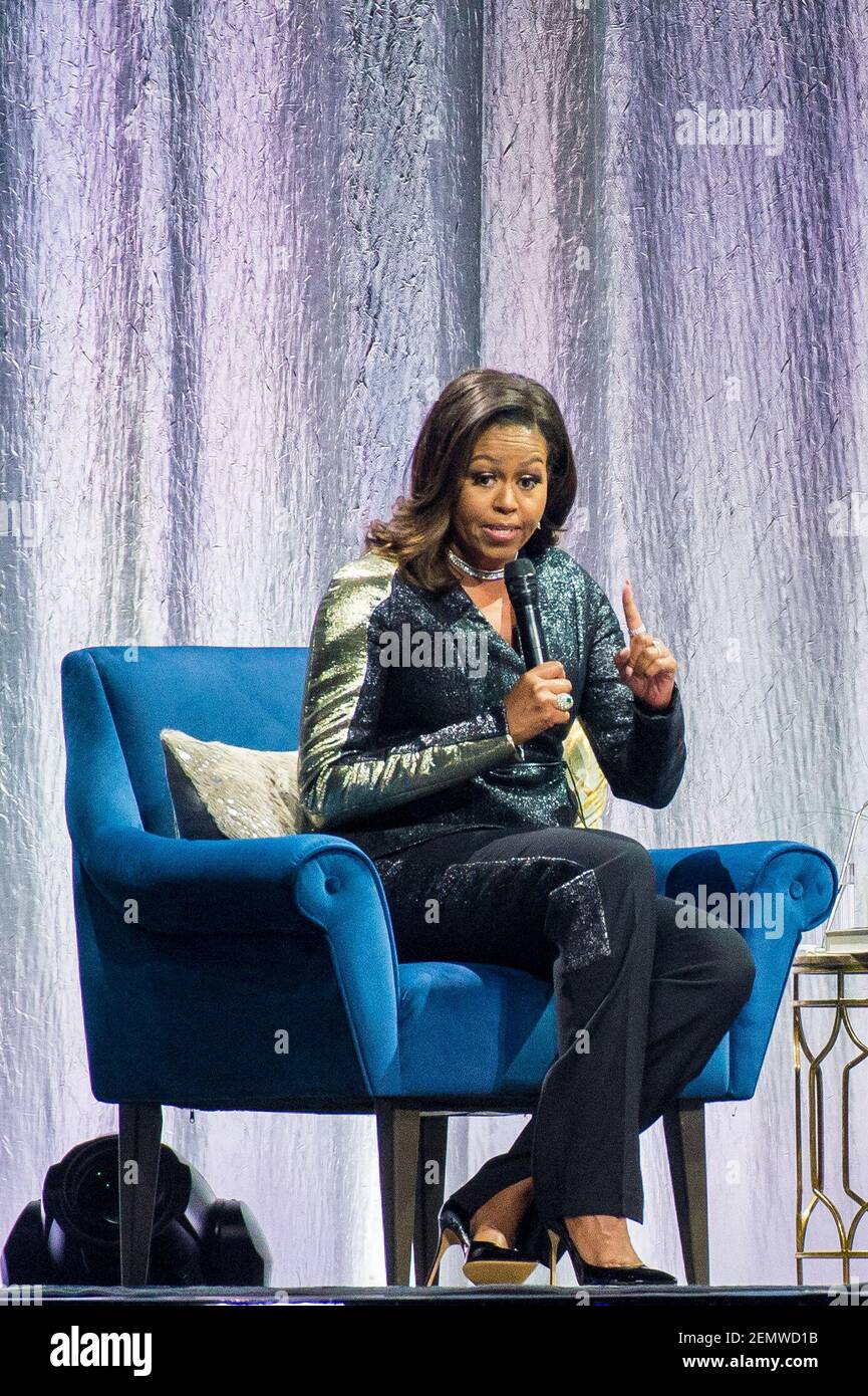 Former US First Lady Michelle Obama talks about her autobiography ...