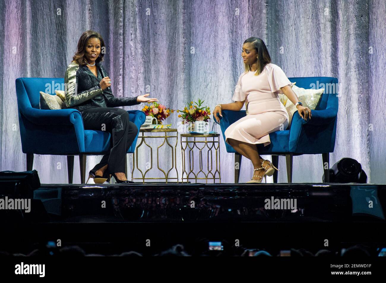 Former US First Lady Michelle Obama talks about her autobiography ...