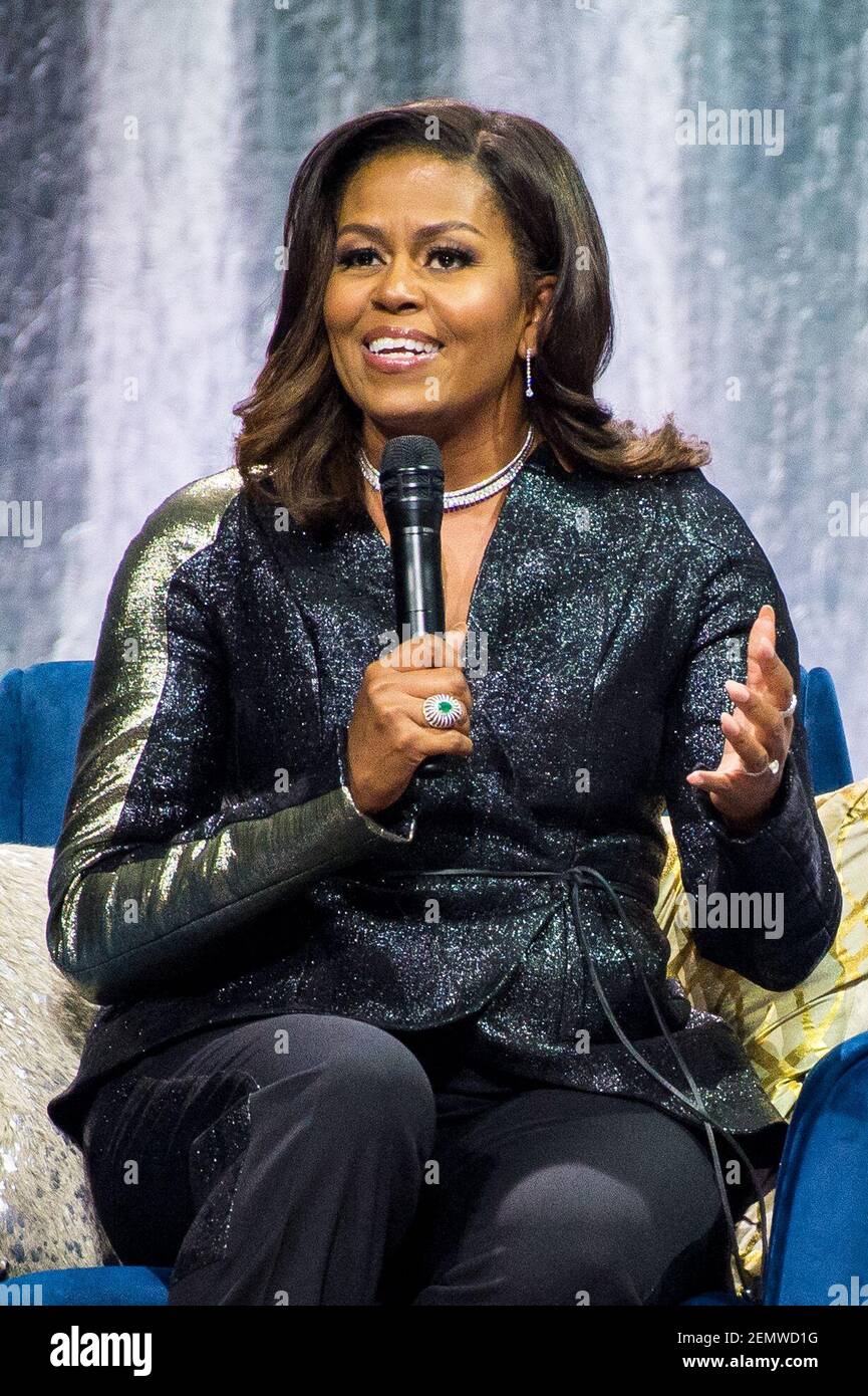 Former US First Lady Michelle Obama talks about her autobiography ...