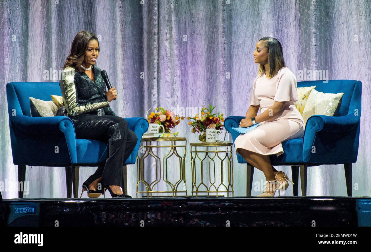Former US First Lady Michelle Obama talks about her autobiography ...