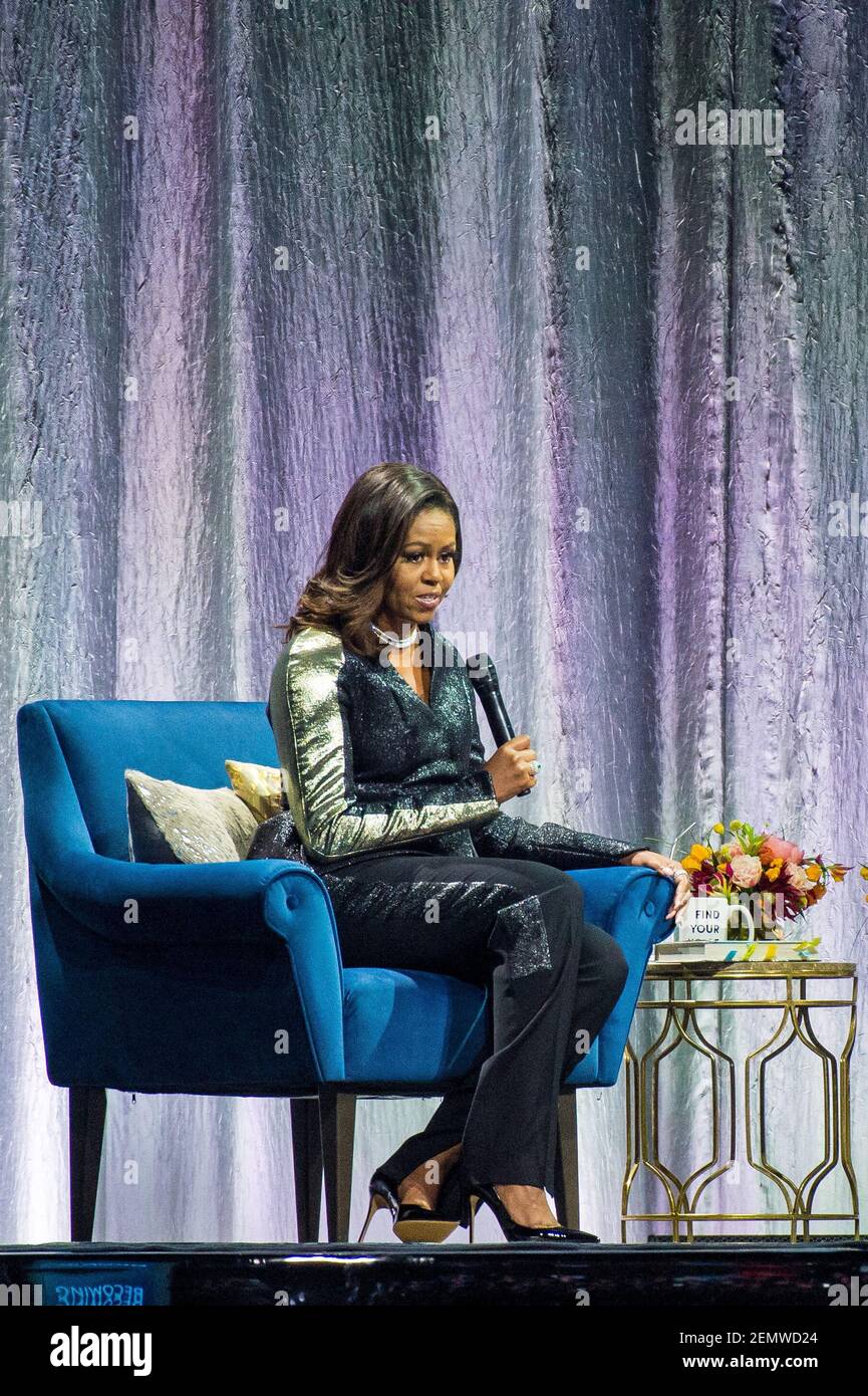 Former US First Lady Michelle Obama talks about her autobiography ...