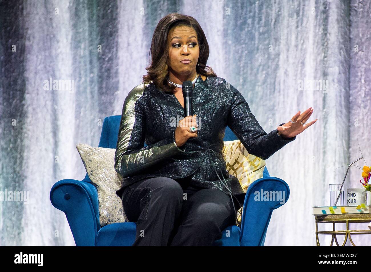 Former US First Lady Michelle Obama talks about her autobiography ...