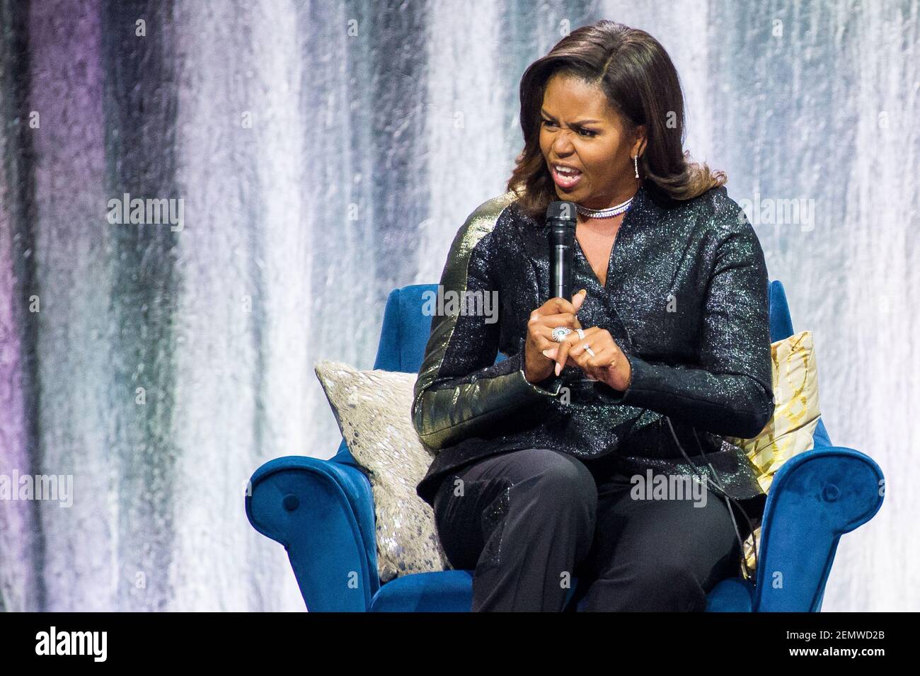 Former US First Lady Michelle Obama talks about her autobiography ...