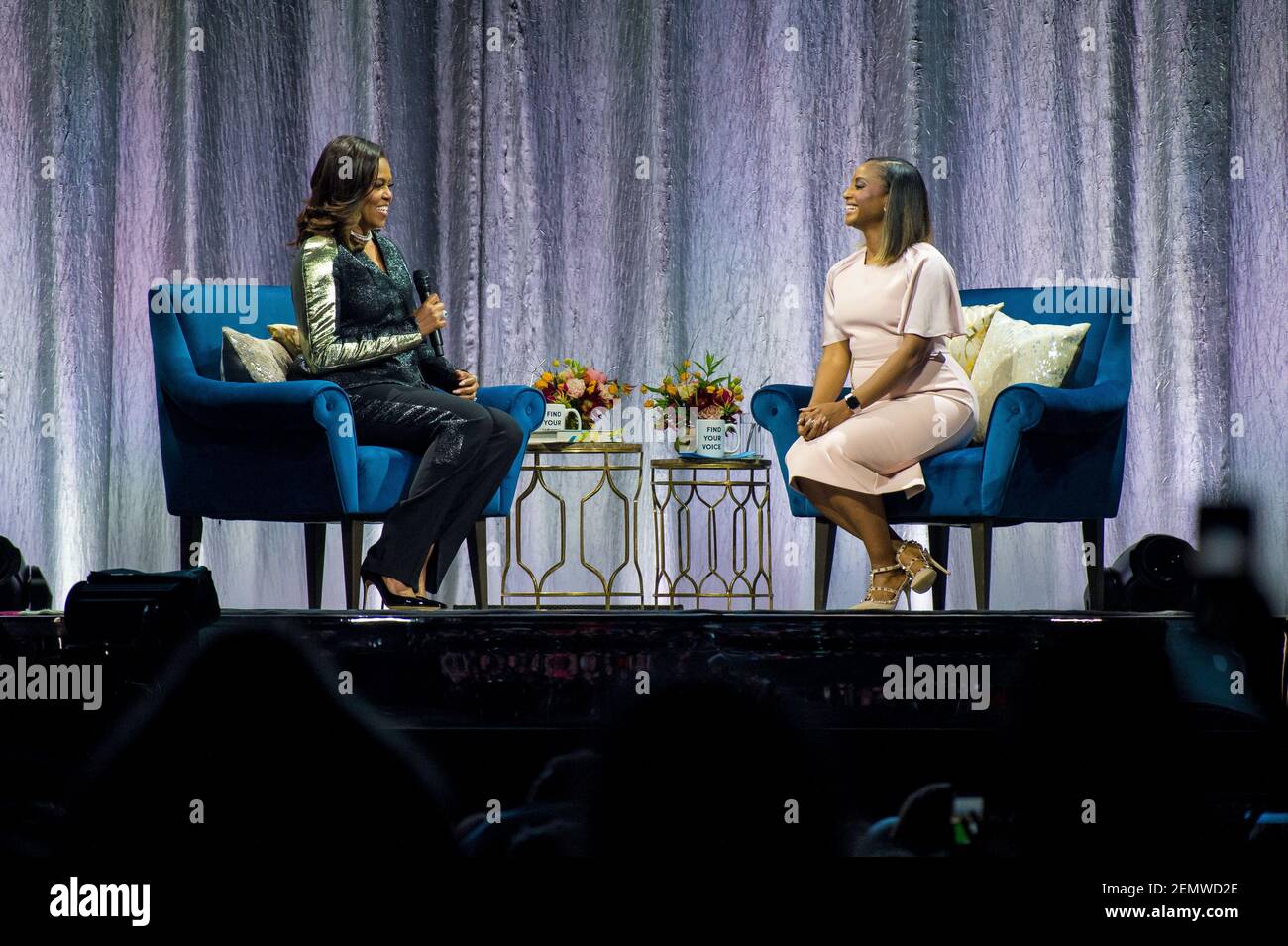 Former US First Lady Michelle Obama talks about her autobiography ...