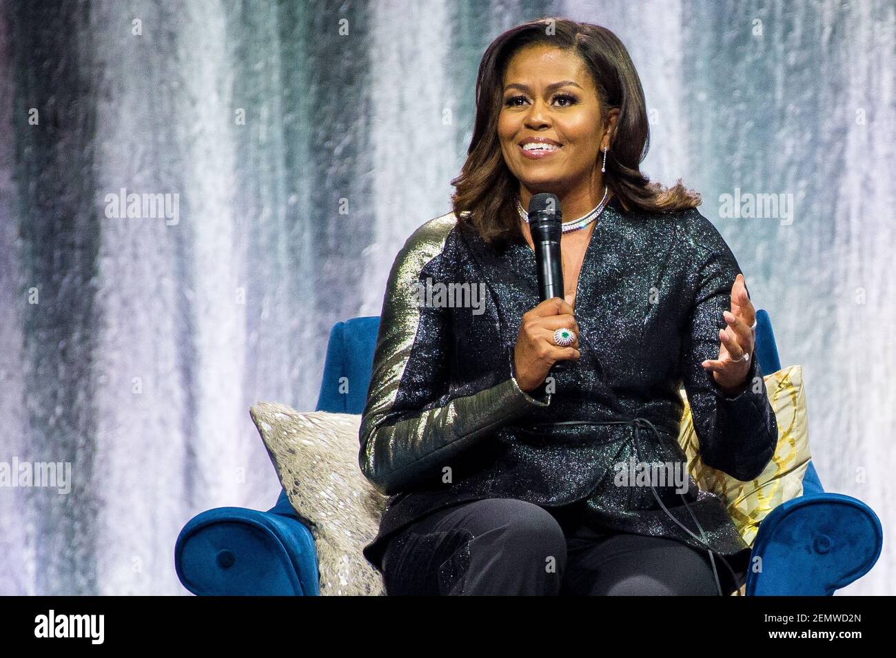 Former US First Lady Michelle Obama talks about her autobiography ...