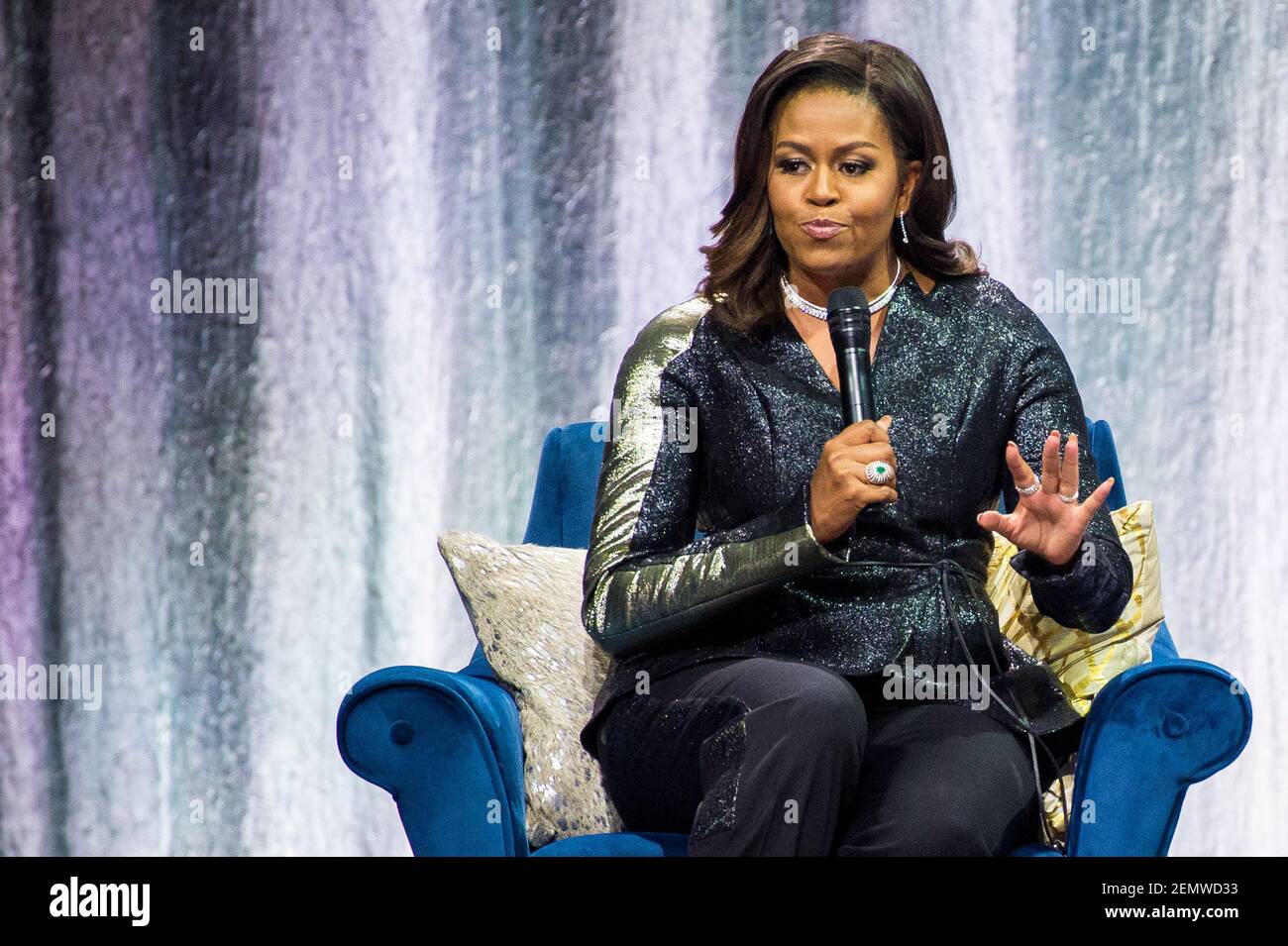Former US First Lady Michelle Obama talks about her autobiography ...