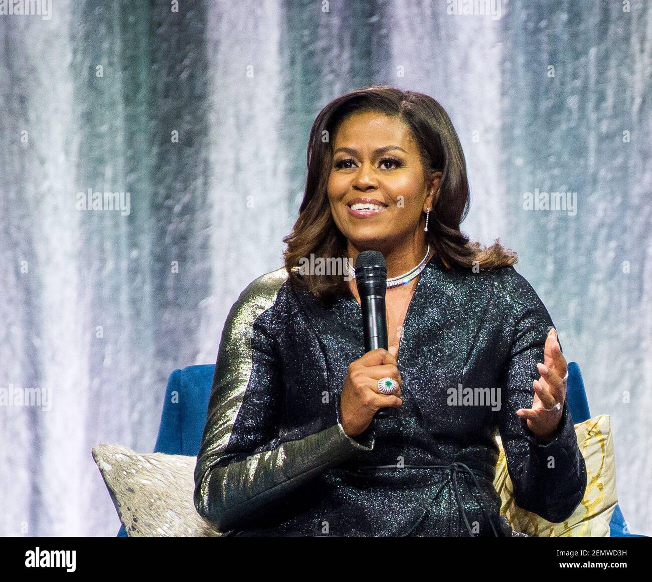 Former US First Lady Michelle Obama talks about her autobiography ...