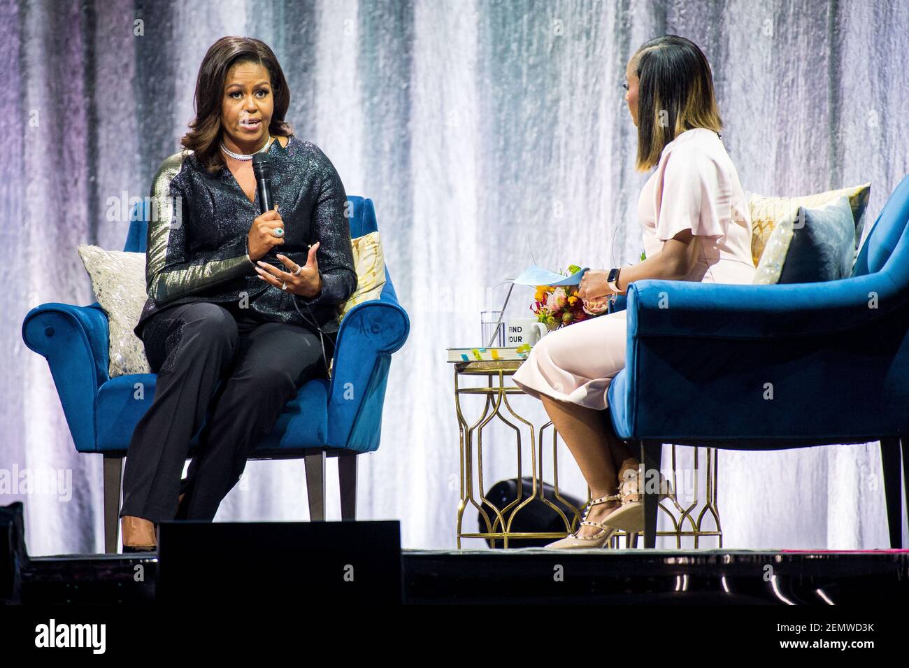 Former US First Lady Michelle Obama talks about her autobiography ...