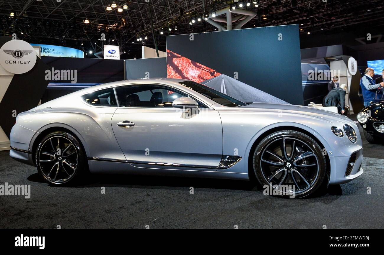 Bentley Continental GT seen at the New York International Auto Show at ...