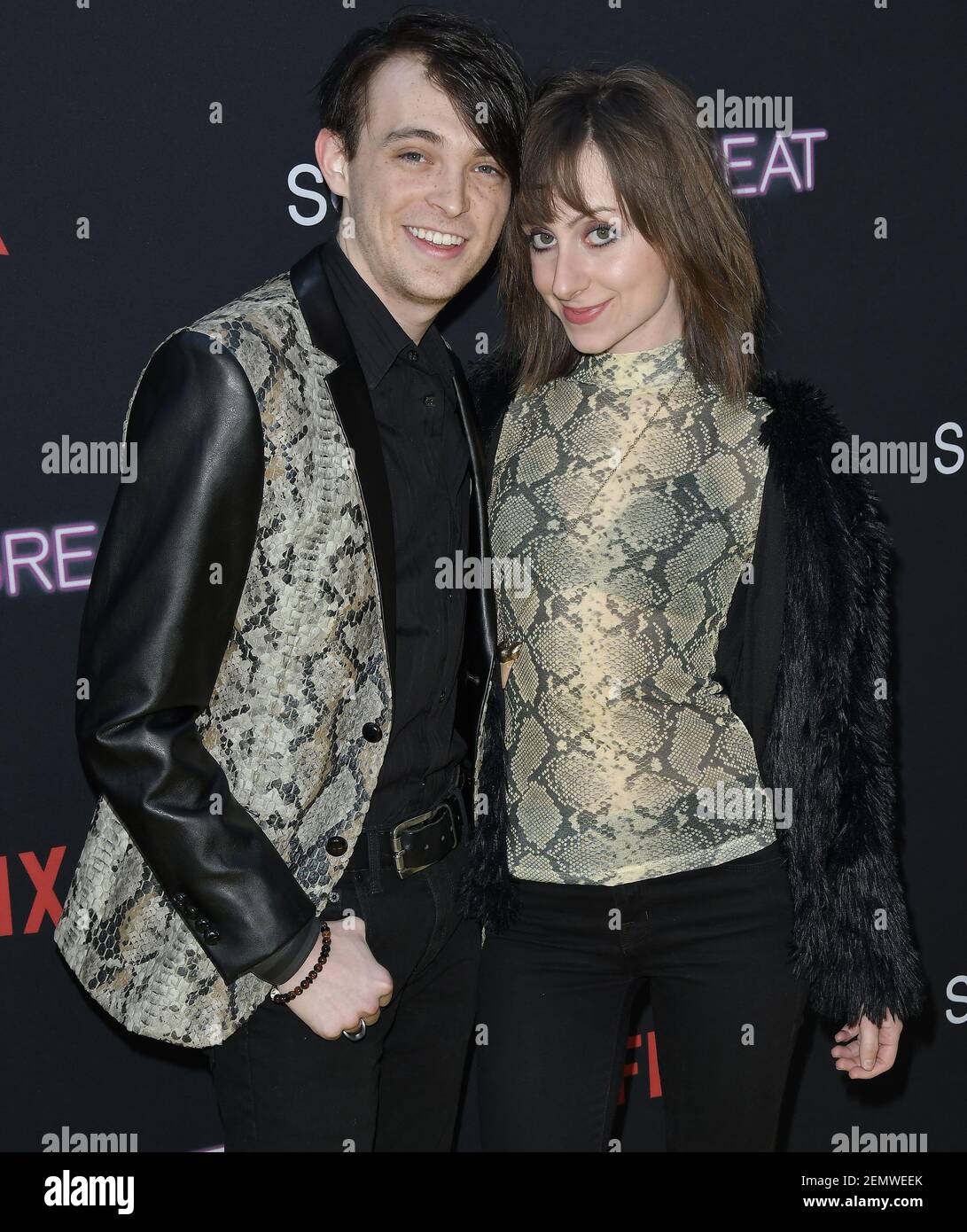 (L-R) Dylan Riley Snyder and Allisyn Ashley Arm at Netflix's "Someone Great" Screening held at ...