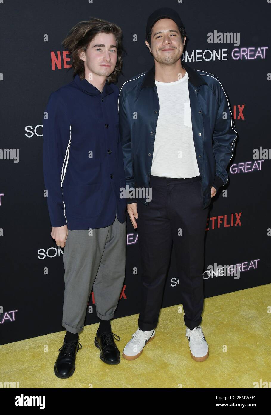 (L-R) Conner McVicker and Jorge Diaz at Netflix's "Someone Great ...