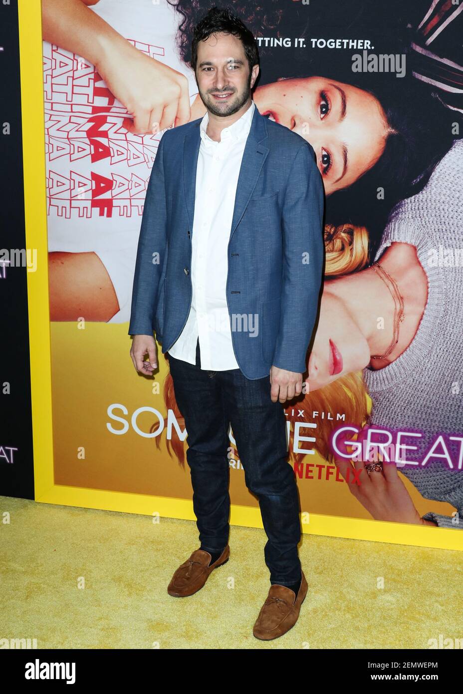 Aaron Wolf arrives at the Los Angeles Special Screening Of Netflix's ...