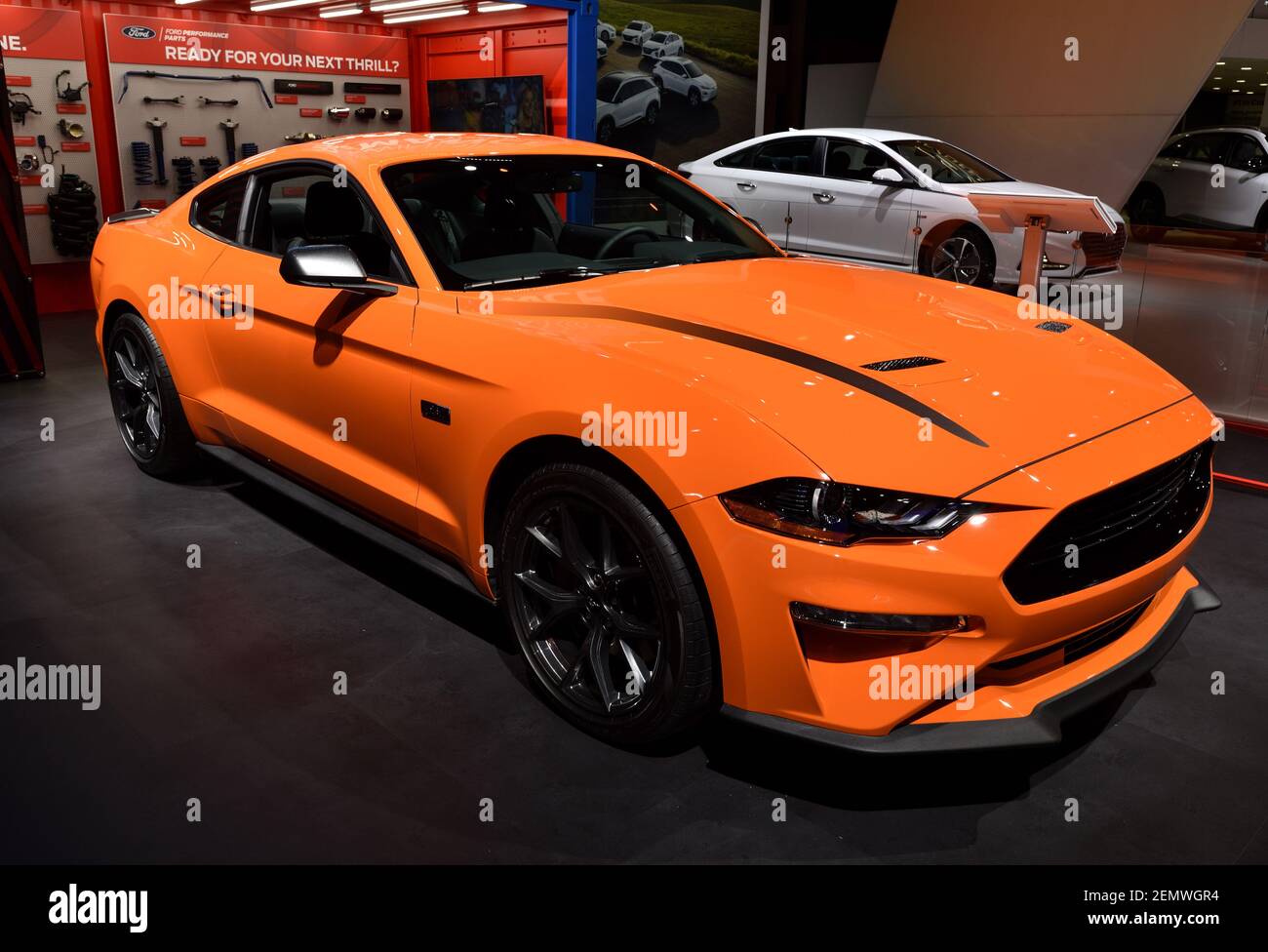 2020 Ford Mustang on display at the 2019 New York International Auto ...