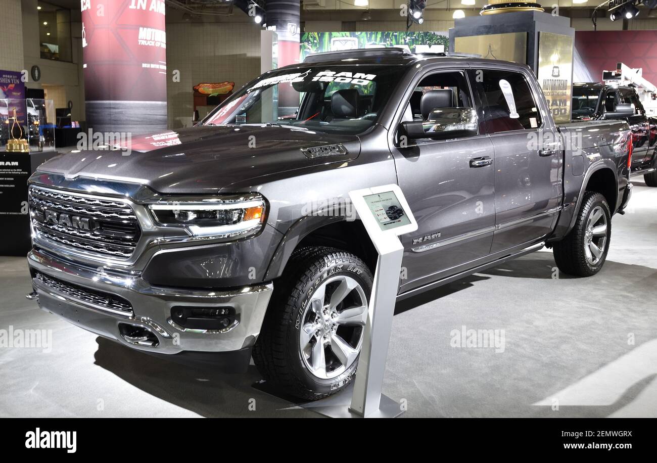2019 Dodge Ram, Motor Trend Truck of the Year, on display at the 2019 ...